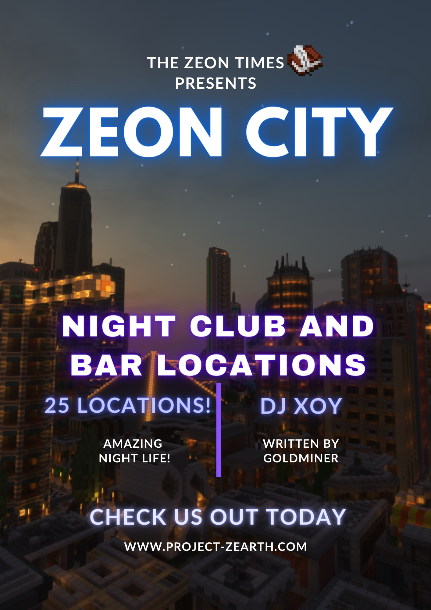 Club locations in Zeon city! - Project Zearth